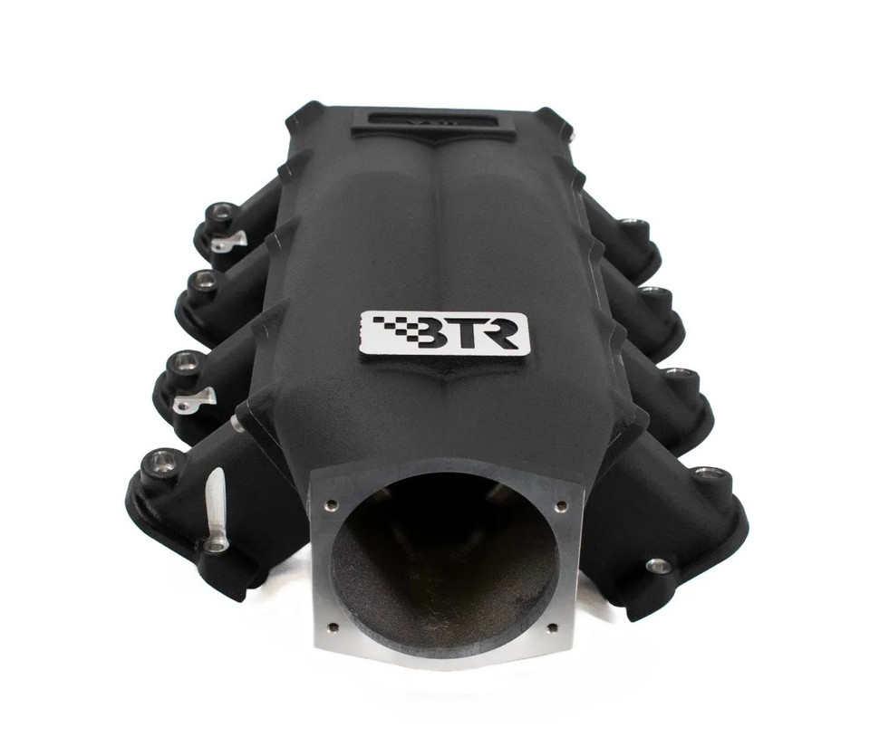 BTR Trinity Intake Manifold LS3/Rectangle Port V2 -Black- Brian Tooley ...