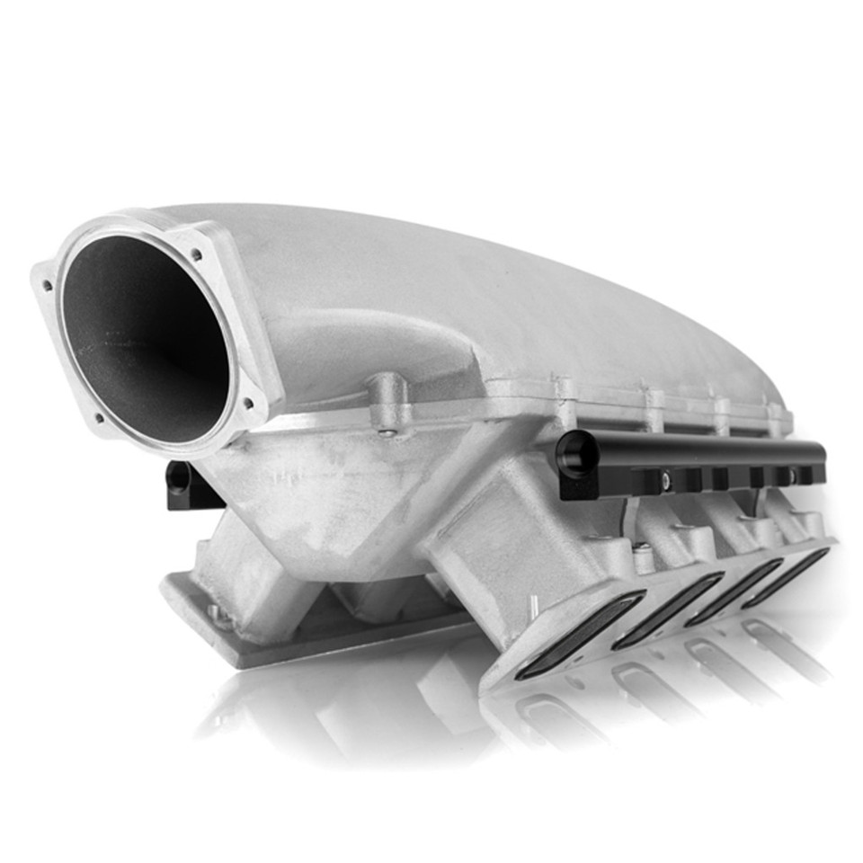 Texas Speed Intake Titan SR-3 Short Runner 102mm Natural Finish Cast ...