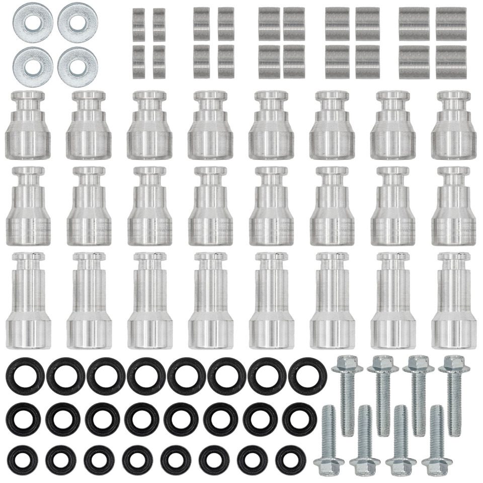 Master Injector Mounting Adapter Kit for LS Engines ICT Billet INJ-MKIT ...