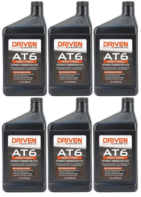 Driven Racing AT6 Dexron VI Transmission Fluid - 1 Quart Synthetic ...