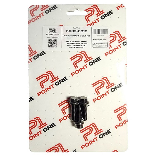 Point One LS Camshaft Bolt Kit – E190 3-Bolt LS Engines