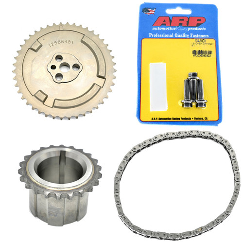 Katech C5-R Timing Chain with 4x Cam Sprocket, ARP Cam Bolts and Crank ...