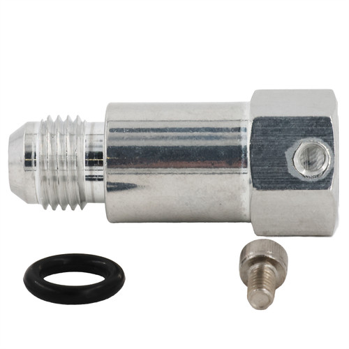 6AN to 3/8" Quick-Connect Purge Adapter | ICT Billet F06AN375QCP