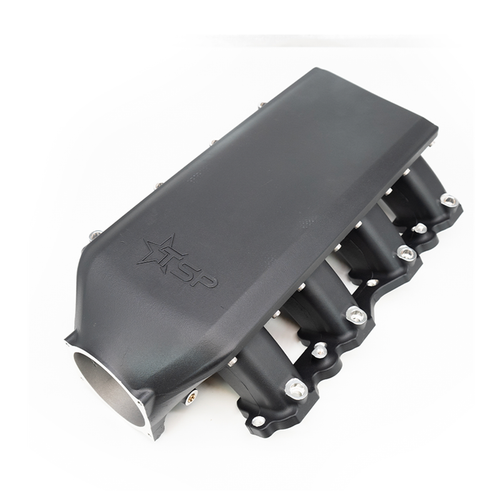 Texas Speed Stealth Low-Profile LS1 Intake Manifold -Black- LS2 LS6 LQ4 ...
