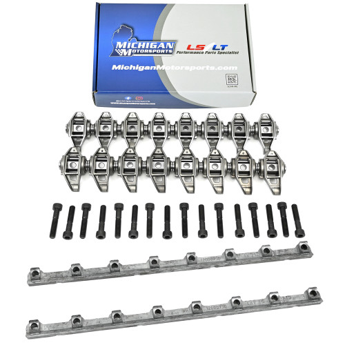 LS3 Rocker Arms With Bronze Bushing Trunions Installed and Stands L99 ...