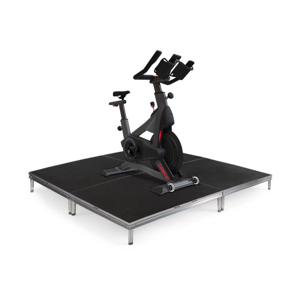 Spin Bike Coach Platform 6x6' | Industrial Finish Stage