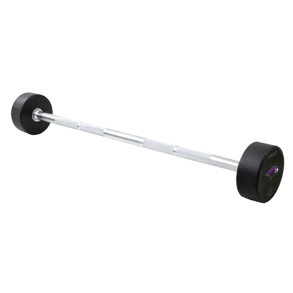 TKO Custom Round Urethane Fixed Straight Bar Set | TKO Custom Barbell