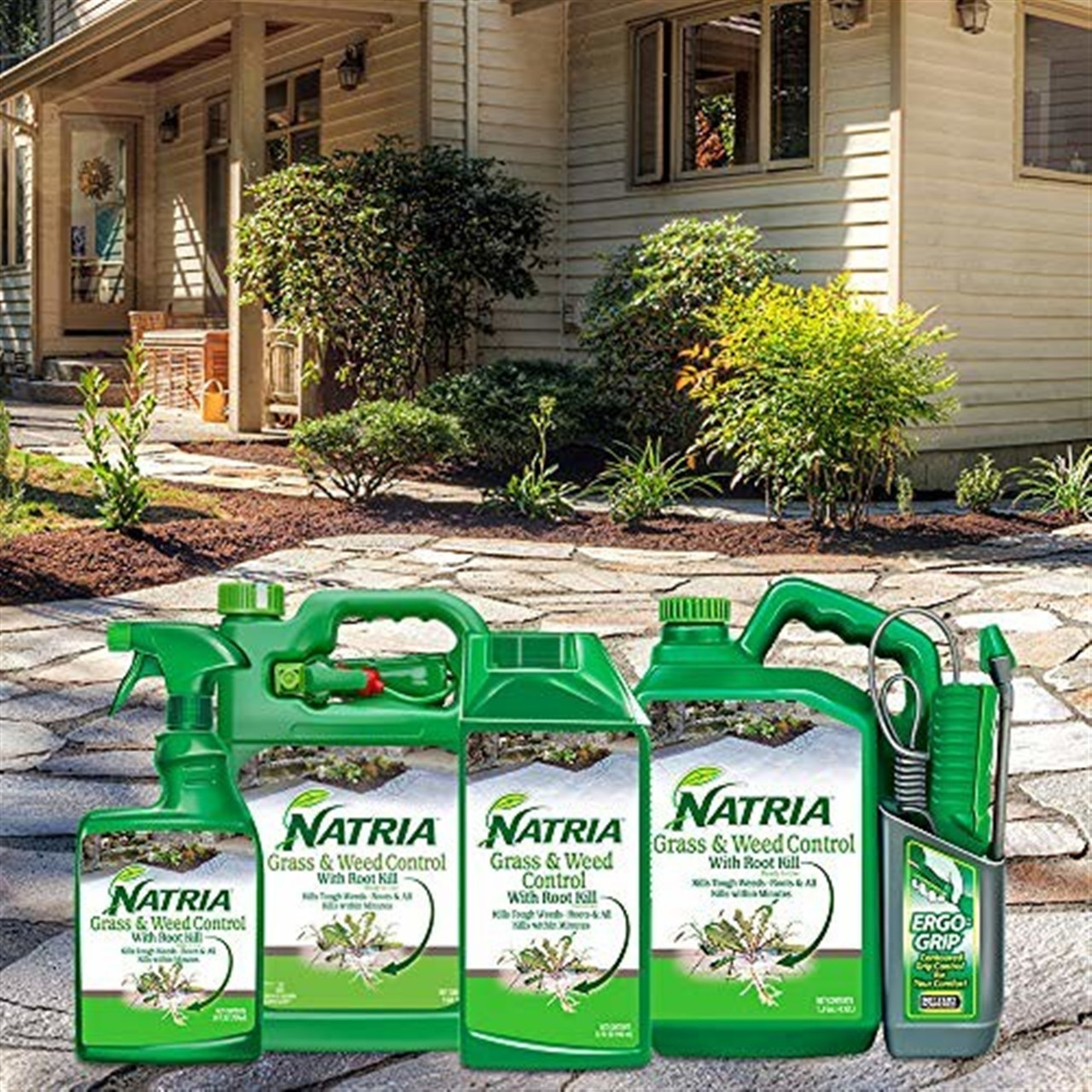Natria Grass and Weed Control with Root Kill, Ready To Use, 24 oz ...