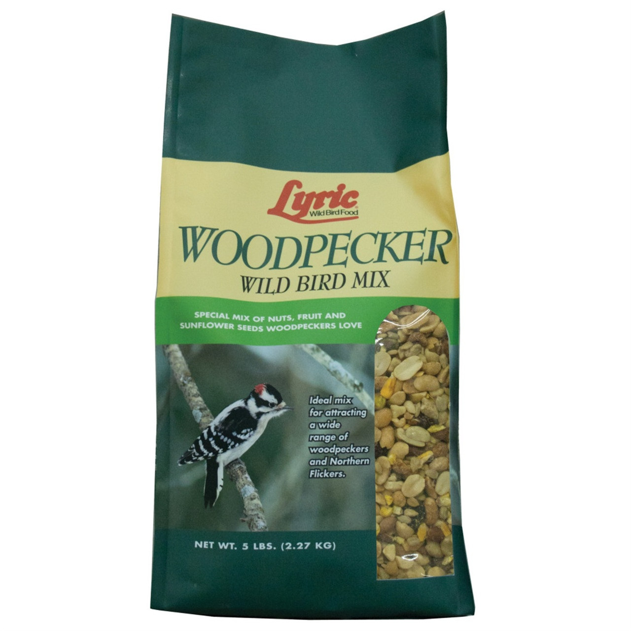 Lyric Woodpecker Bird Food Cube Green, 5 Lb - Esbenshades