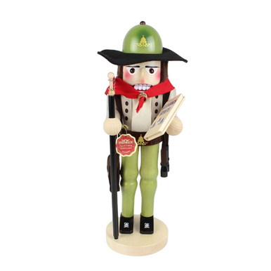 Steinbach Wooden Big Nutcracker Collection, Boy Scout Pfadfinder, 16.5 ...