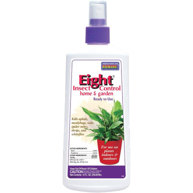 Bonide Eight Insect Control Home & Garden RTU Spray Application, 12 oz ...
