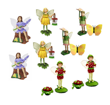 Flower Fairies Mixed Case Single Pack Fairies for Garden, Bulk (Pack of ...