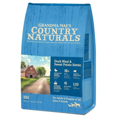 Grandma Mae’s Country Naturals Duck Meal/Sweet Potato Limited ...
