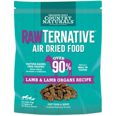 Grandma Mae's Country Naturals RawTernative Air Dried Dog Food Lamb ...