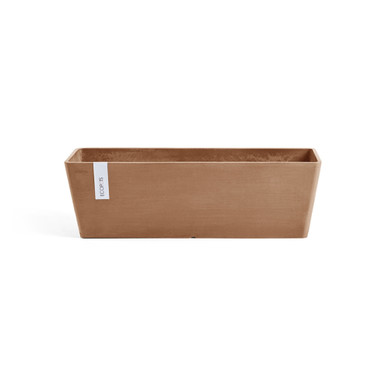 Ecopots Bruges Indoor/Outdoor Modern Plastic Rectangular Flower Planter ...