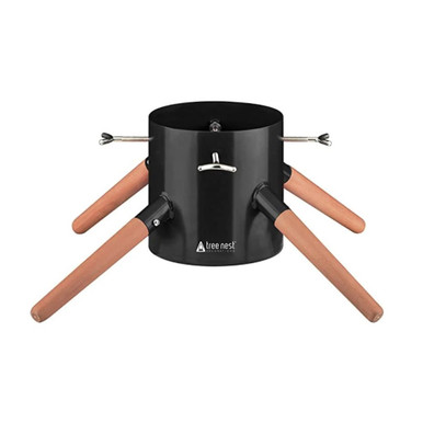 Tree Nest Large Metal Christmas Tree Holder Stand for Real Trees Up To ...