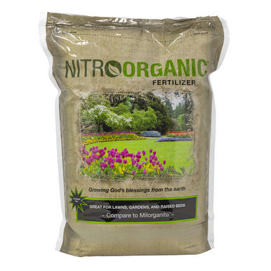 NitroOrganic Natural Plant Food Fertilizer for Lawns, Gardening and ...