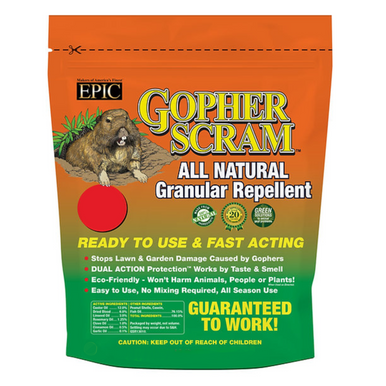 EPIC Gopher Scram All Natural Ready To Use Outdoor Granular Animal ...