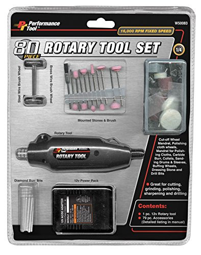 PERFORM TOOL W50083 ROTARY TOOL KIT