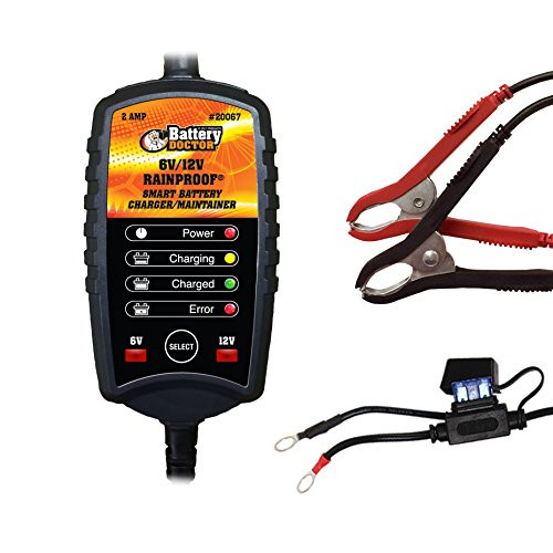 WIRTHCO 20067 BATTERY DOC 6/12V 2 AMP RAINPROOF