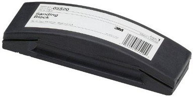 3M MMM5520 5520 Sanding Block Rubber Sanding Block 05520, 3 in. X 8 in.
