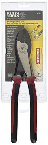 Klein Tools KLEJ1005 J1005 Journeyman Crimping/Cutting Tool, Red and ...