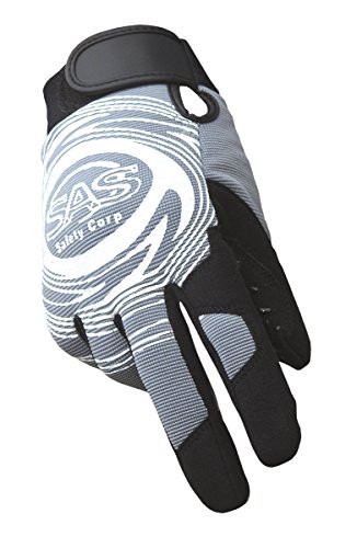 SAS Safety SAS6313 Mechanic's Material Handling Safety Gloves, Gray, Large