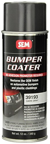 SEM Products SEM39193 SEM Dark Gray Bumper Coater Aerosol - 12 oz.