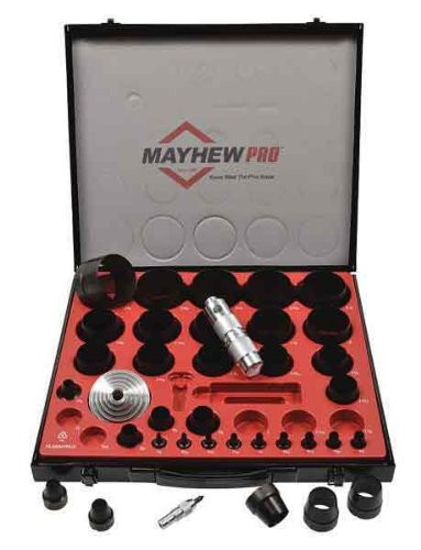 Mayhew MAY66016 1/8-Inch to 2-3/8-Inch Imperial SAE Hollow Punch Set