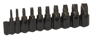 Lisle LIS61980 Stripped Screw Extractor Set, 10PC