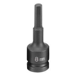 Grey Pneumatic GRE2908M (2908M) 1/2" Drive x 8mm Hex Driver Socket