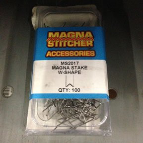 Motor Guard JLMMS2017 W-Shape Magna-Stakes, 100-Pack