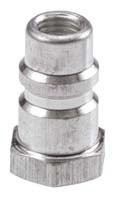 FJC FJC2602 FJC R134a Service Port Adapter Straight Low Side- 1/4" Flare