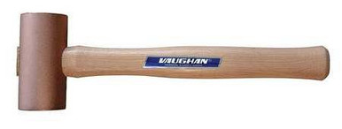 Vaughan VAUBM200 Mallet, Hickory/Brass, 60 oz., 13 in