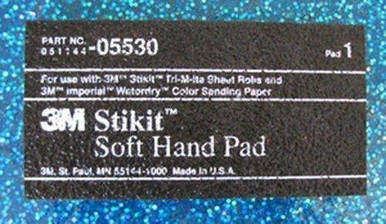 3M MMM5530 5530 Bx-5 Stikit Hand Pads Stikit Soft Hand Pad 05530, 5 ...