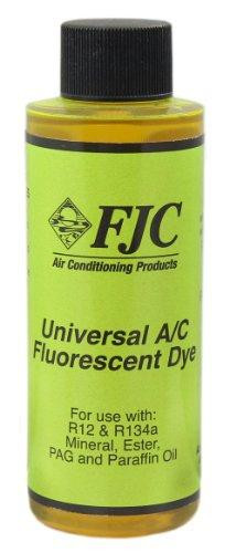 "FJC" FJC4917 FJC 4916 Universal A/C Fluorescent Leak Detection Dye - 4 oz.