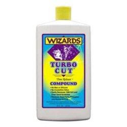 RJ Star WIZ11045 Wizard Products 11045 Turbo Cut Compound, 4oz Bottle