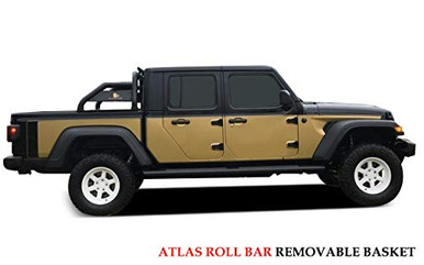 BLACK HORSE ATRB9BK Off Road Black Atlas Roll Bar Truck Bed Bar ...