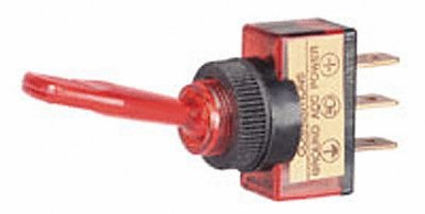HELLA H61903001 TOGGLE SWITCH RED
