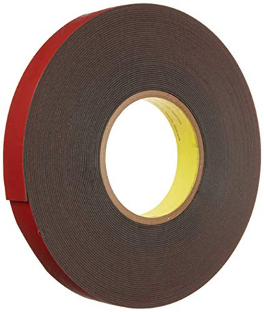 3M 06383 ATTACH TAPE 7/8X20YD BLK