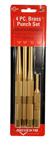MAYHEW STEEL PRODUCTS MH62277 4 Pc Brass Kit Assorted Tools