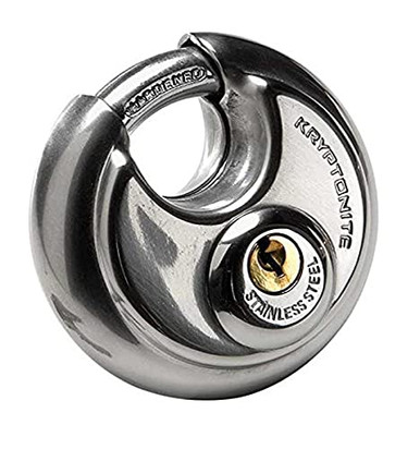 INGERSOLL-RAND IR-LOCK2 Kryptonite Stainless ShroudedRound 70mm Key Padlock