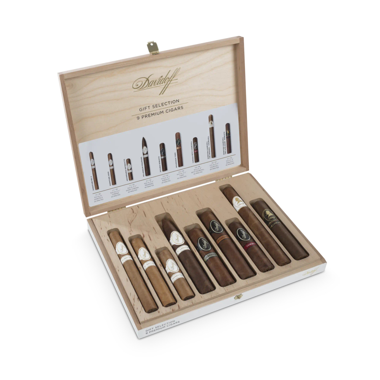 Davidoff Premium Selection 9-Cigar Sampler - Robusto's Cigar Superstore