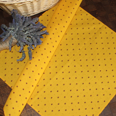 Ramatuelle Yellow / Red French Serviette Napkin Made in France ...