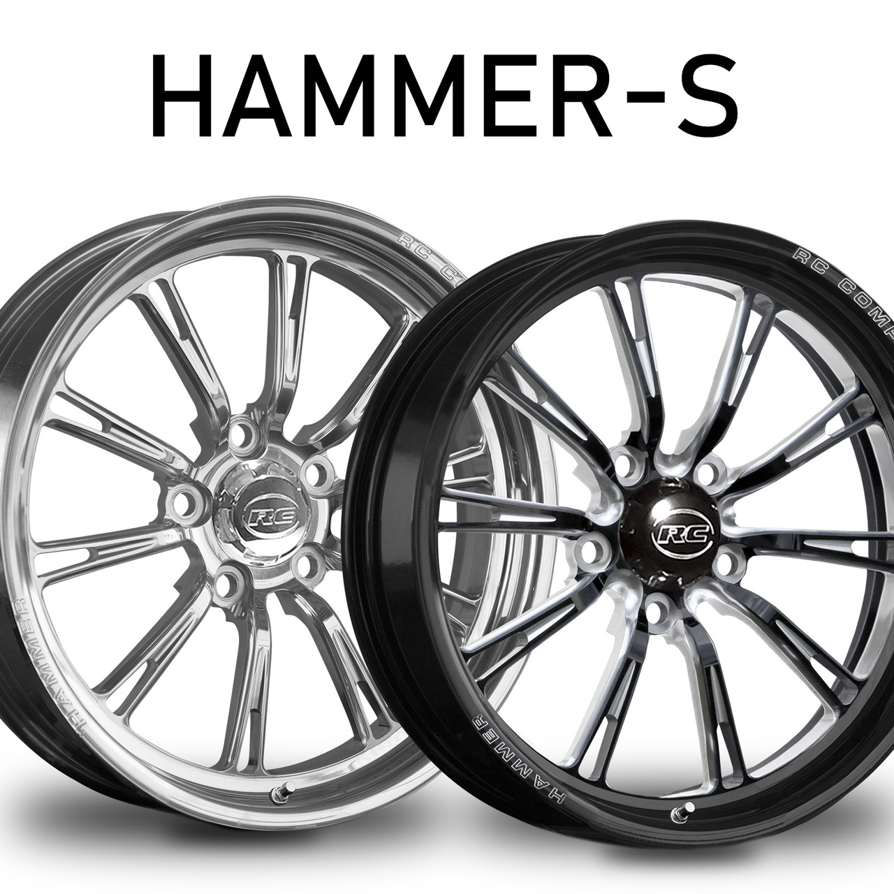 Hammer S Front Drag Race Wheels | RC Components – SFI 15.2 Certified