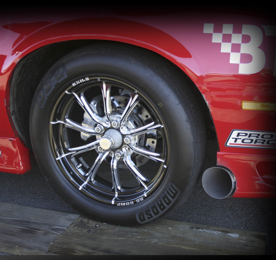 Exile Front Drag Race Wheels | RC Components – SFI 15.2 & Lightweight