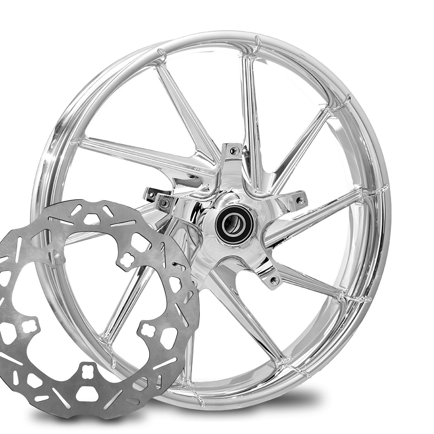 Custom Motorcycle Rims | Chrome Wheels And Tires | Chrome Rims And ...