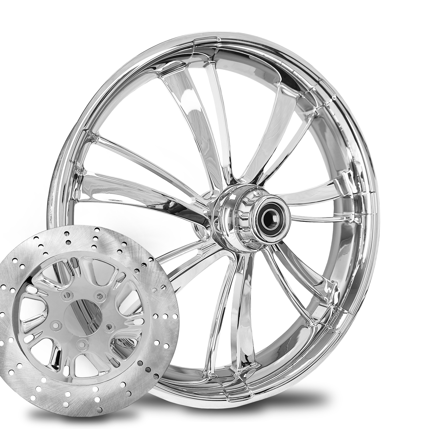 Custom Motorcycle Rims | Chrome Wheels And Tires | Chrome Rims And ...