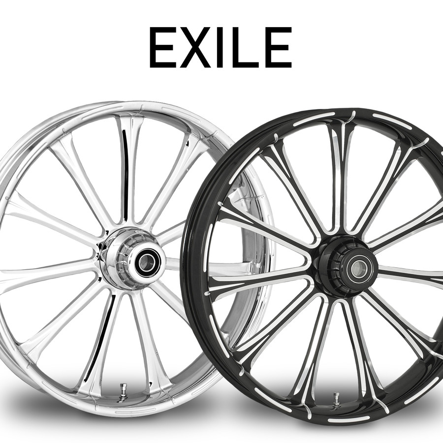 Exile Harley Softail, Dyna & V-Rod Wheels | RC Components