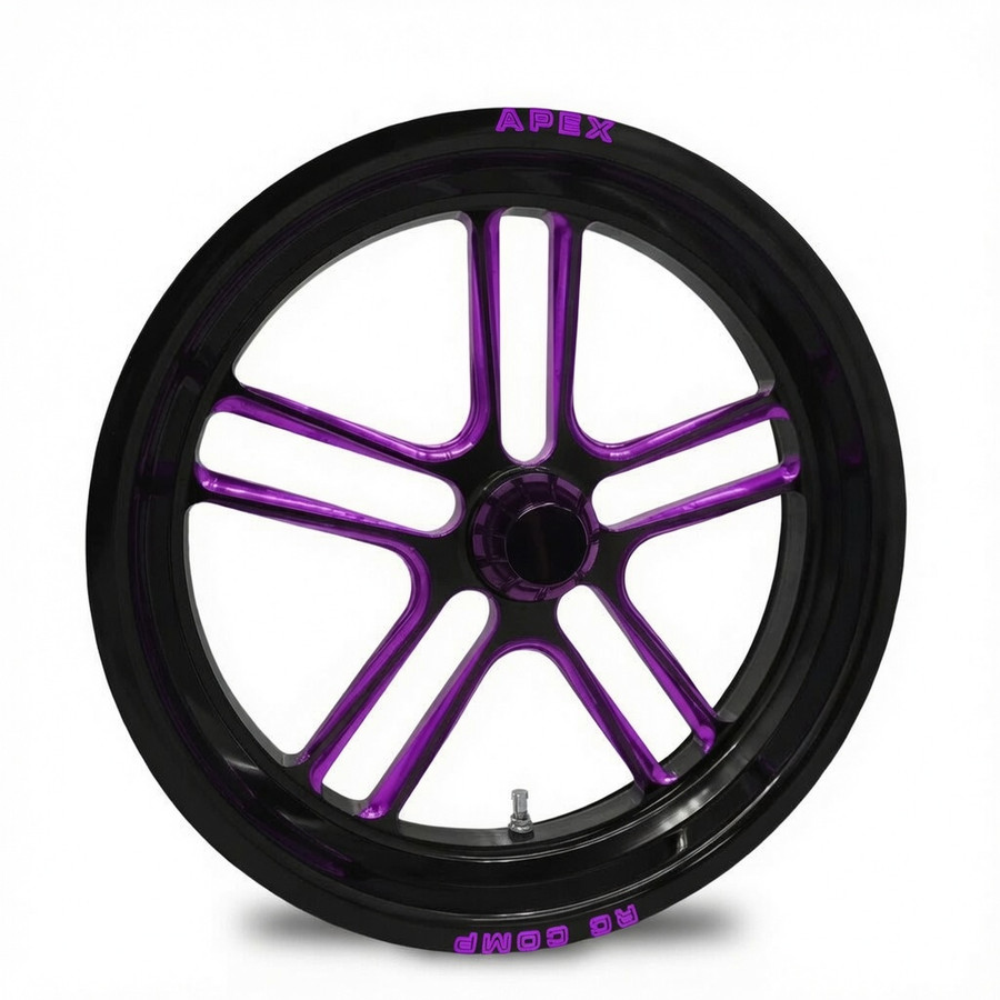Apex Purple Kolor Pop | 15" & 17" Spindle Mount Drag Wheels